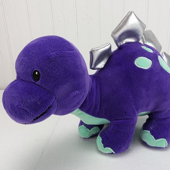 Kellytoy | Toys | Kellytoy Purple Dinosaur Plush Stegosaurus Stuffed ...